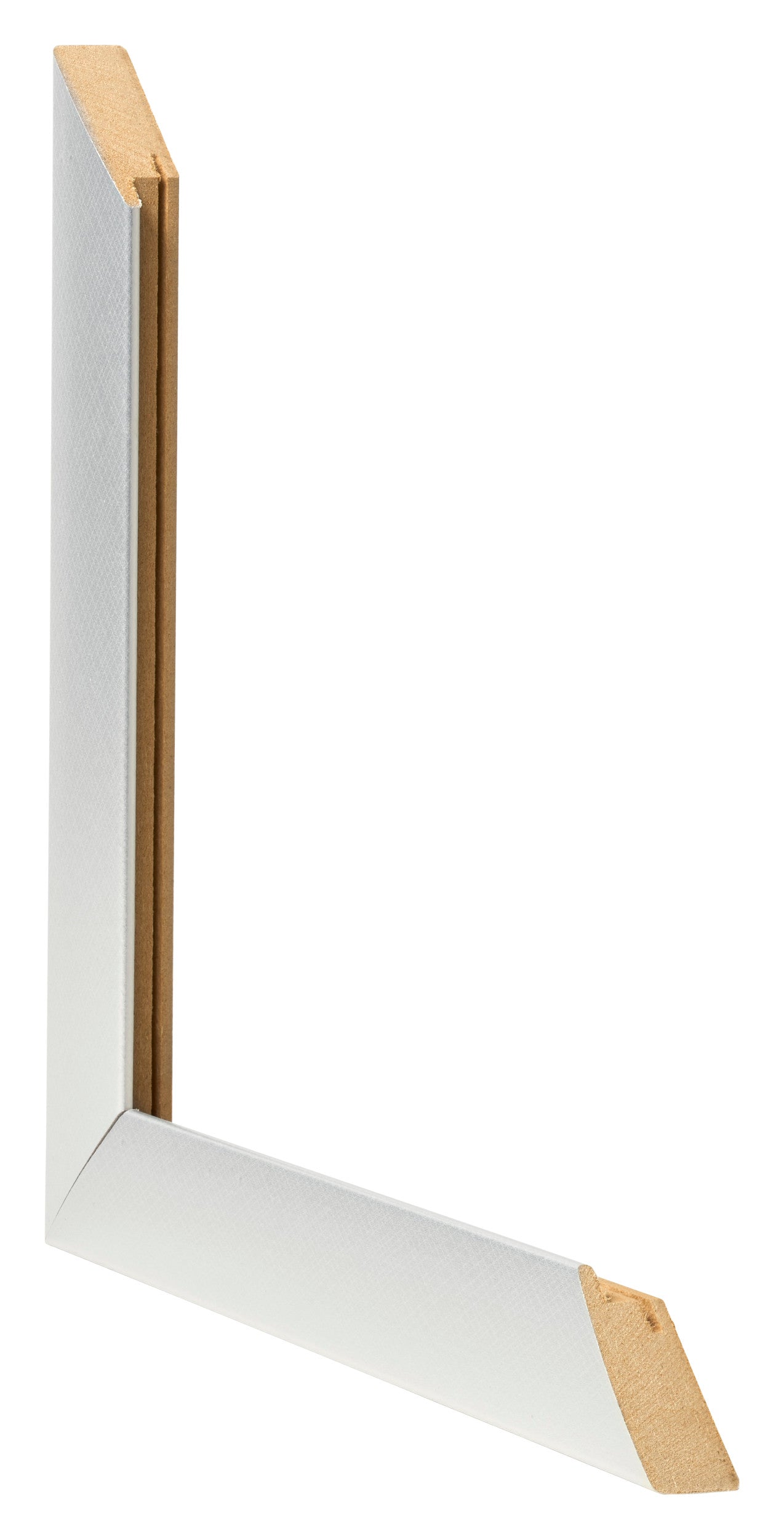 Bilderrahmen 42x60 cm - Aluminium Gebürstet - MDF - Pisa | Yourdecoration