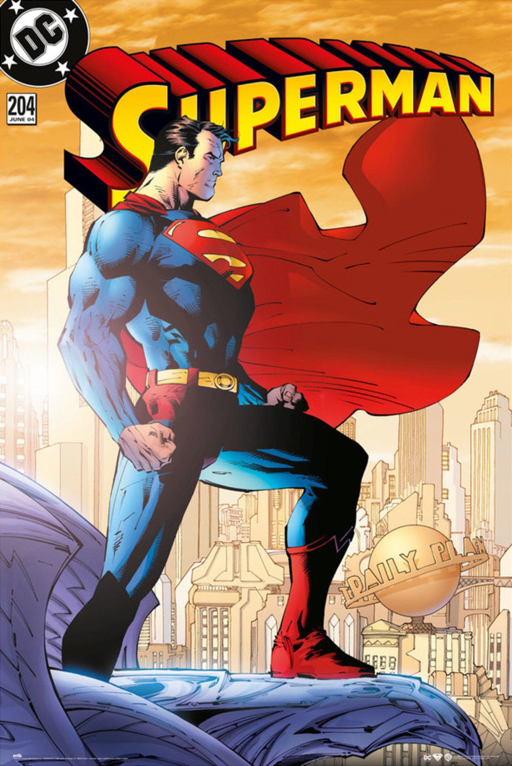 Poster DC Comics Superman Hope 61x91,5cm | Yourdecoration.de