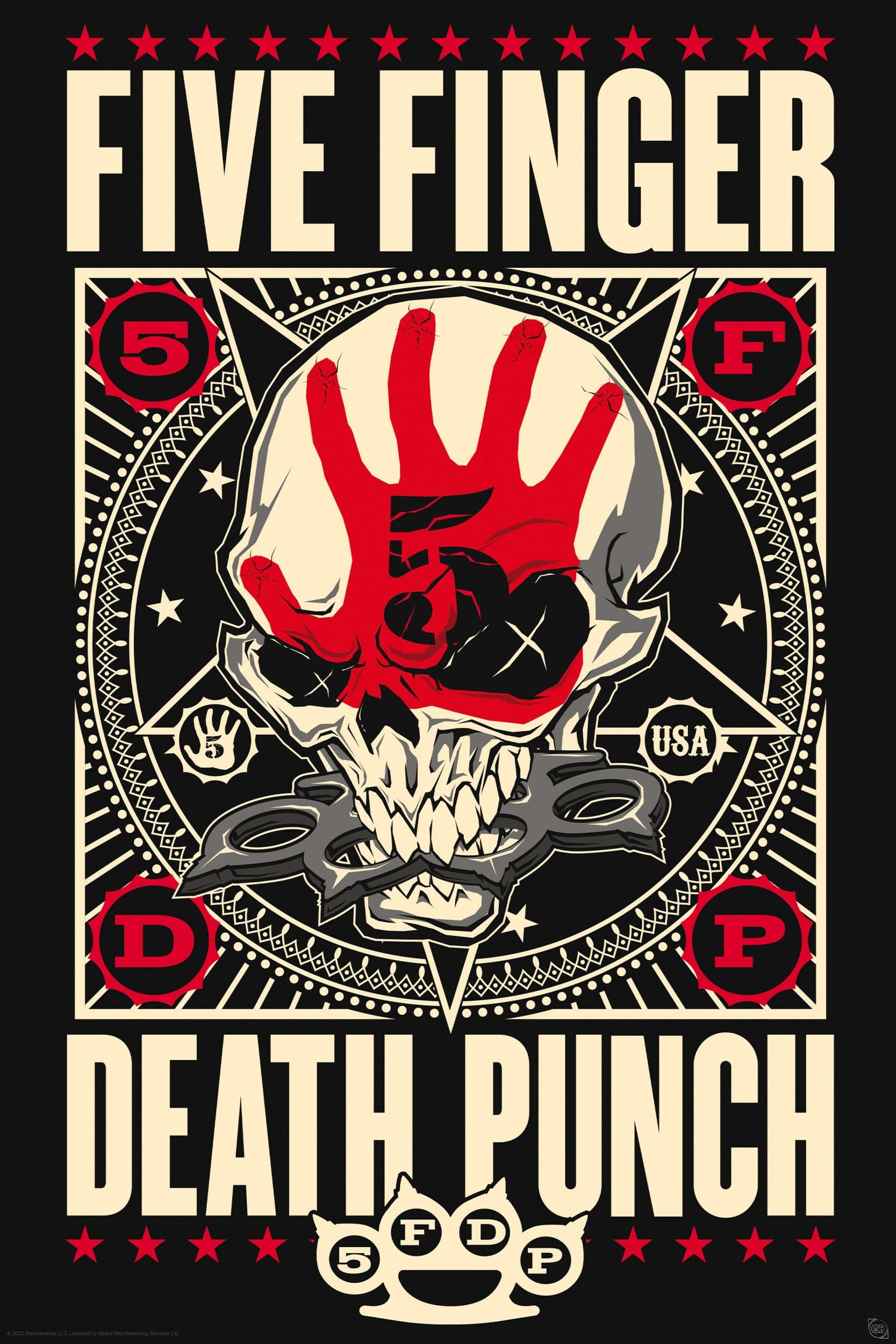 Five Finger Death Punch Knucklehead Poster 61x91,5cm
