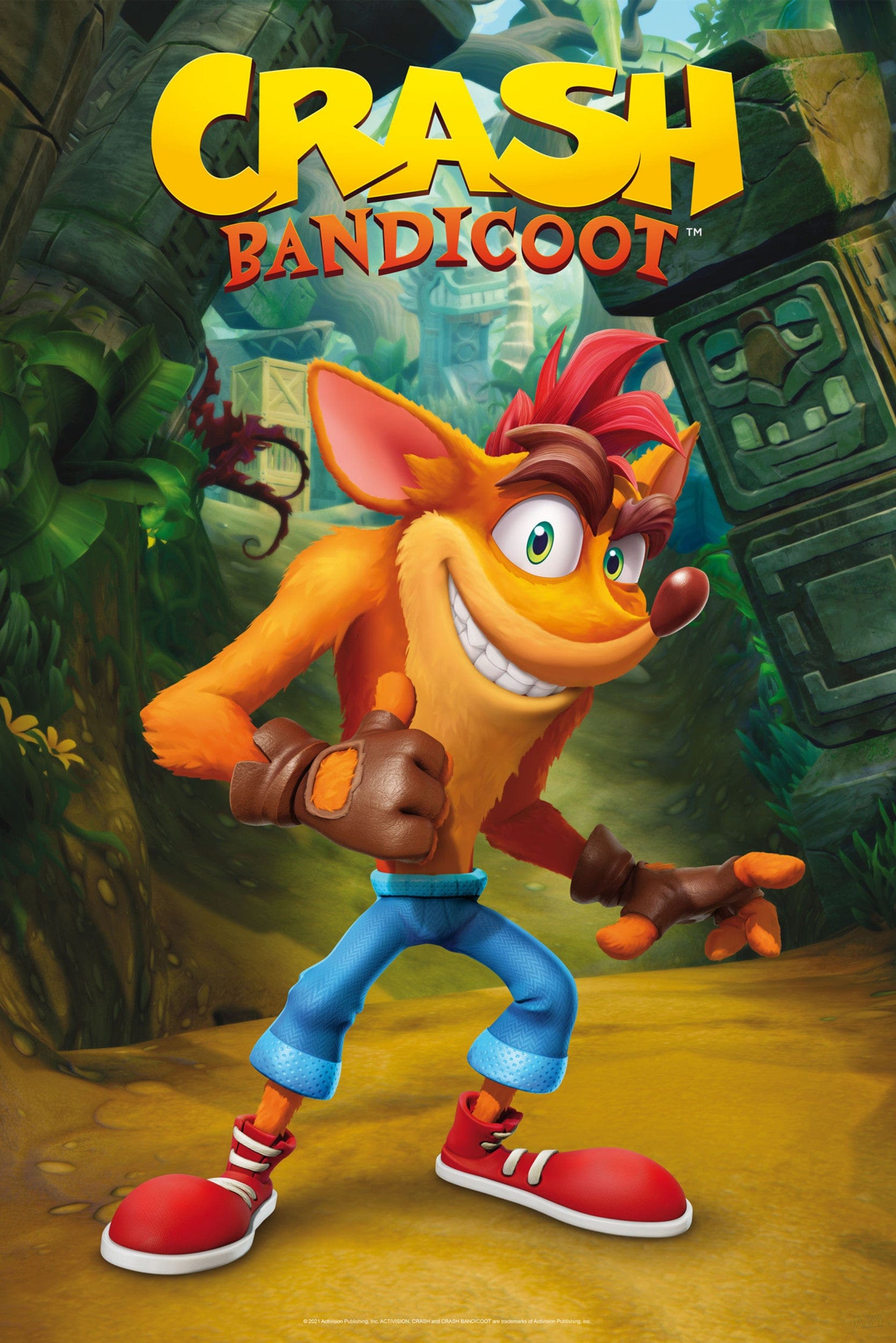 Poster Crash Bandicoot Classic Crash 61x91,5cm