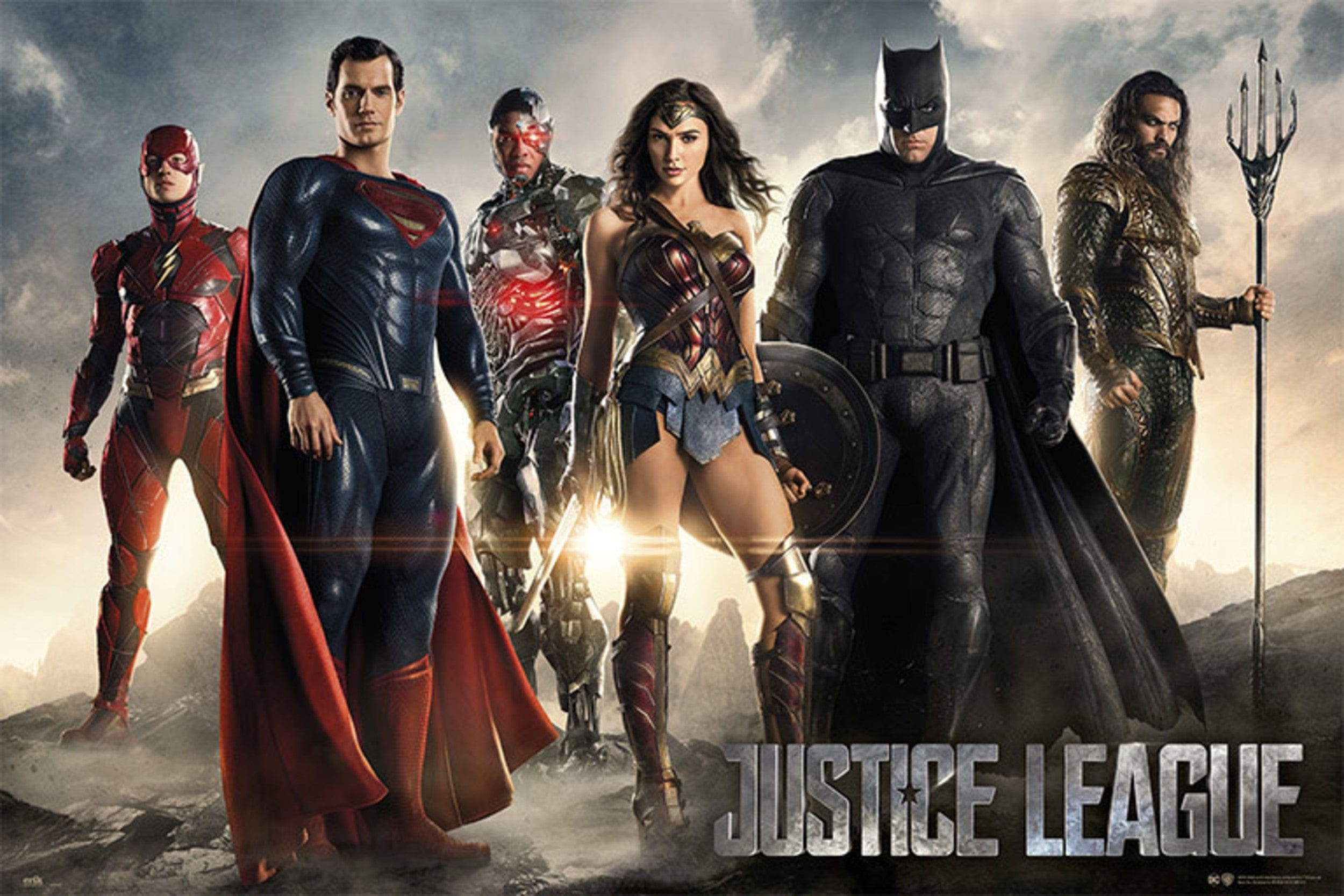 Poster DC Comics Justice League Movie All Characters 91,5x61