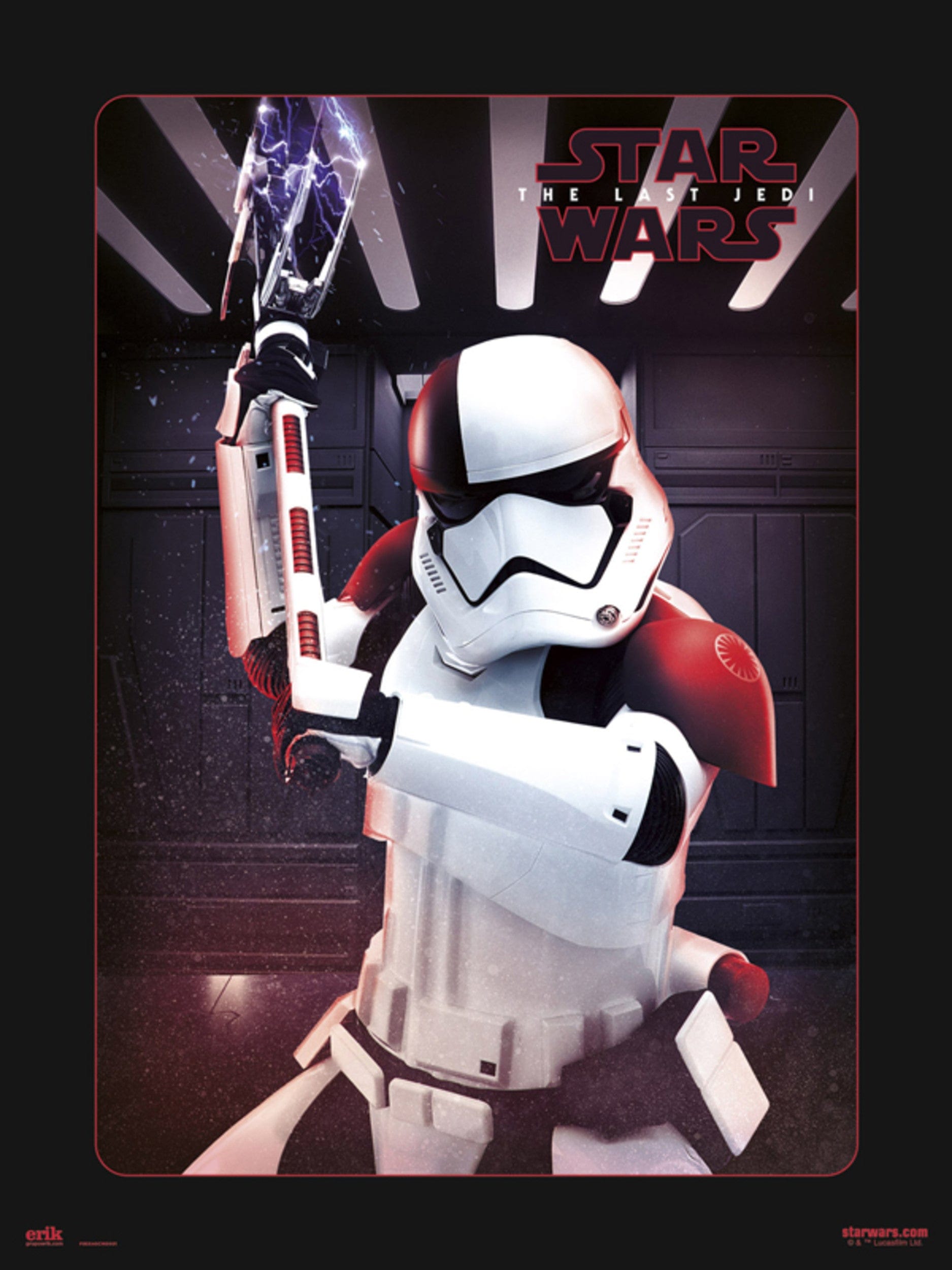 Poster Star Wars Vill Executioner Trooper 30x40cm