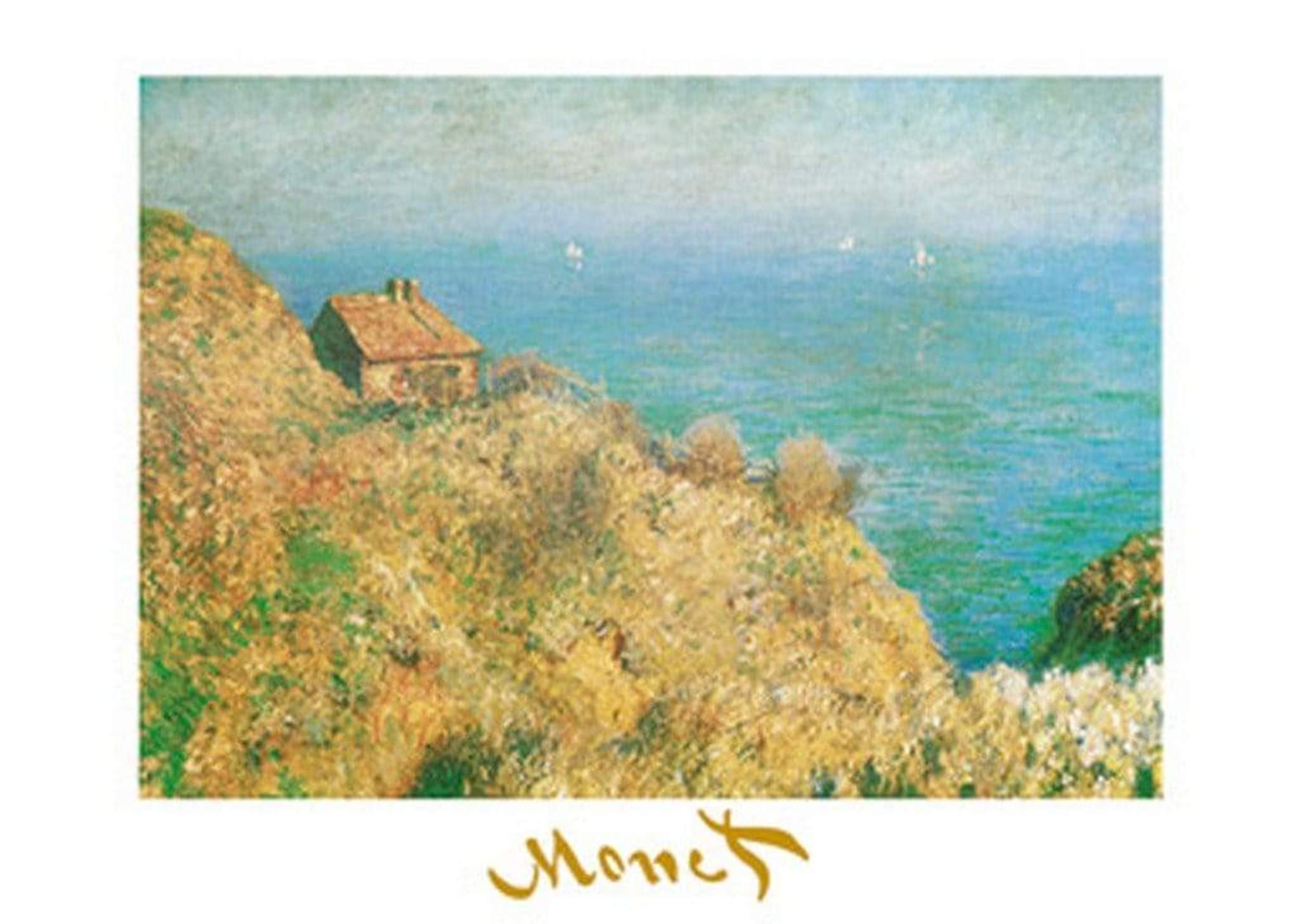 Kunstdruck Monet La casa dei doganieri 70x50cm | Yourdecoration.de